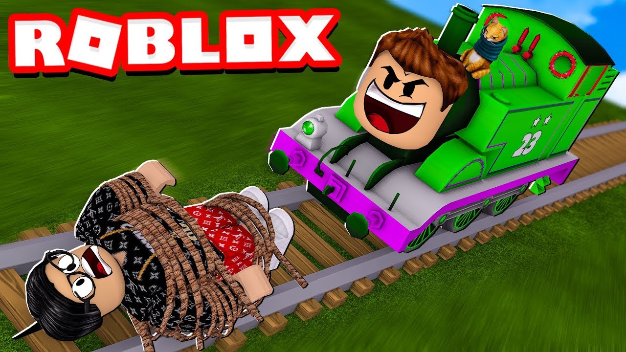 NOS CONVERTIMOS en un TREN en ROBLOX | Roblox Train Simulator - YouTube