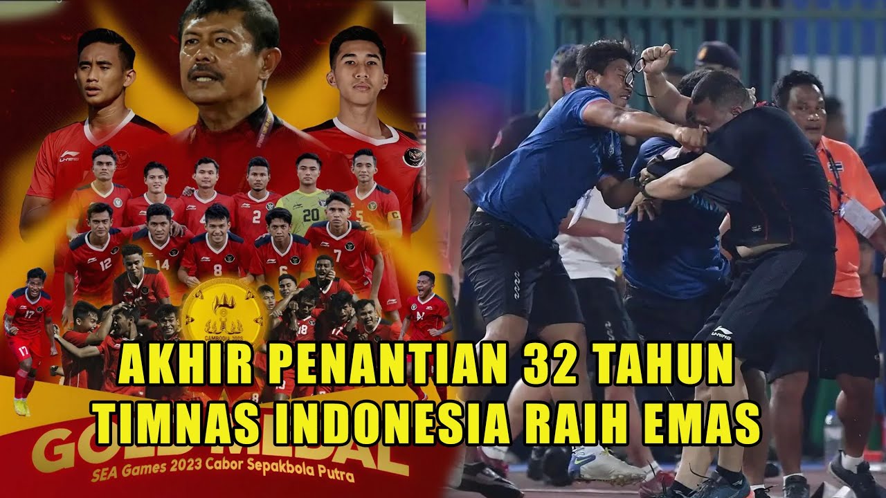 Alhamdulillah Emas Sempurna Untuk Timnas Indonesia - YouTube