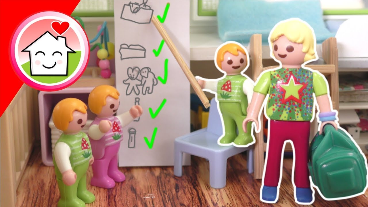 Playmobil Familie Hauser - die große Cousine Flora - Geschichte mit ...