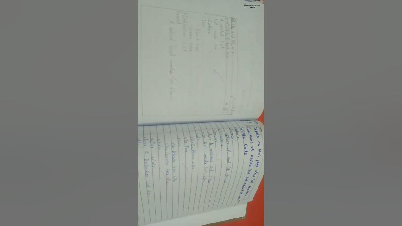 Class 9 Computer Practical HTML solve - YouTube