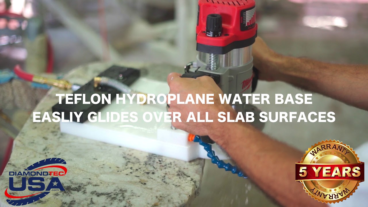 MAXIMUS PORTABLE STONE ROUTER - YouTube