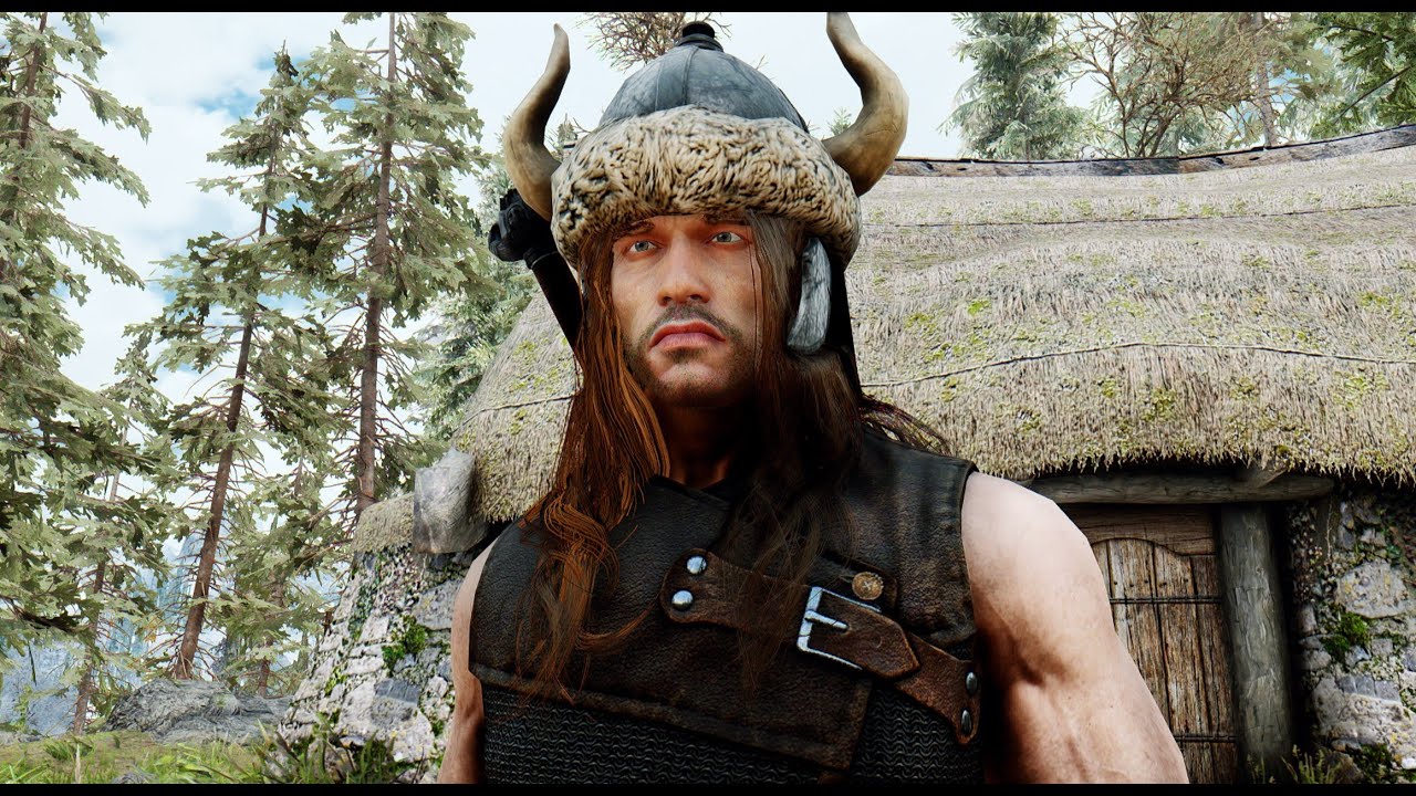 Arnold Schwarzenegger (Conan the barbarian,) SKYRIM MOD BETA - YouTube