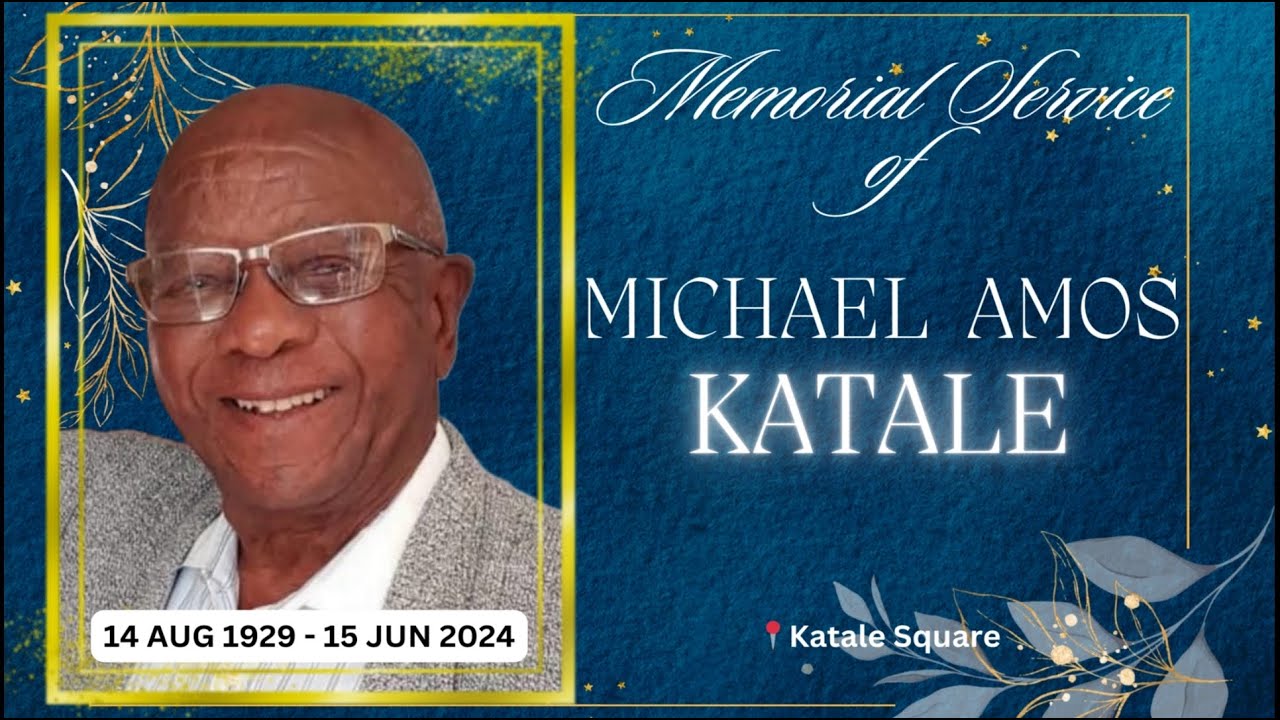 Michael Amos Katale Molai Memorial Service - YouTube