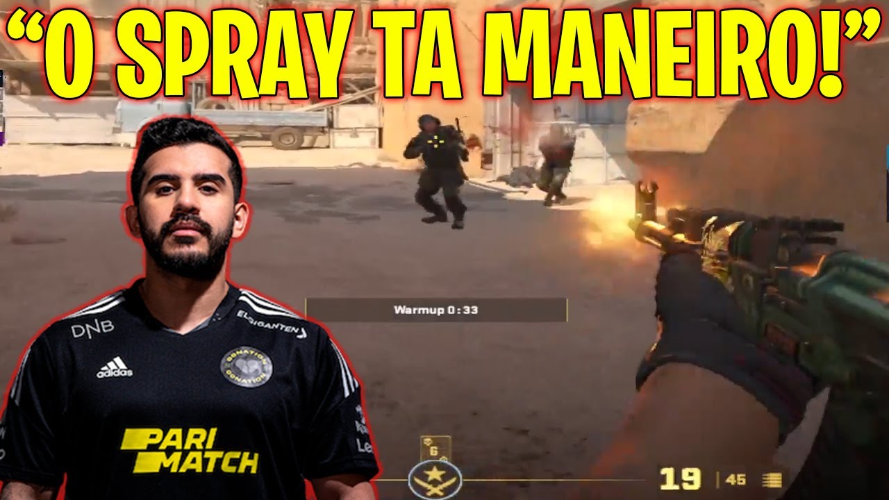 COLDZERA TESTANDO O SPRAY DA AK NO CS2! - YouTube