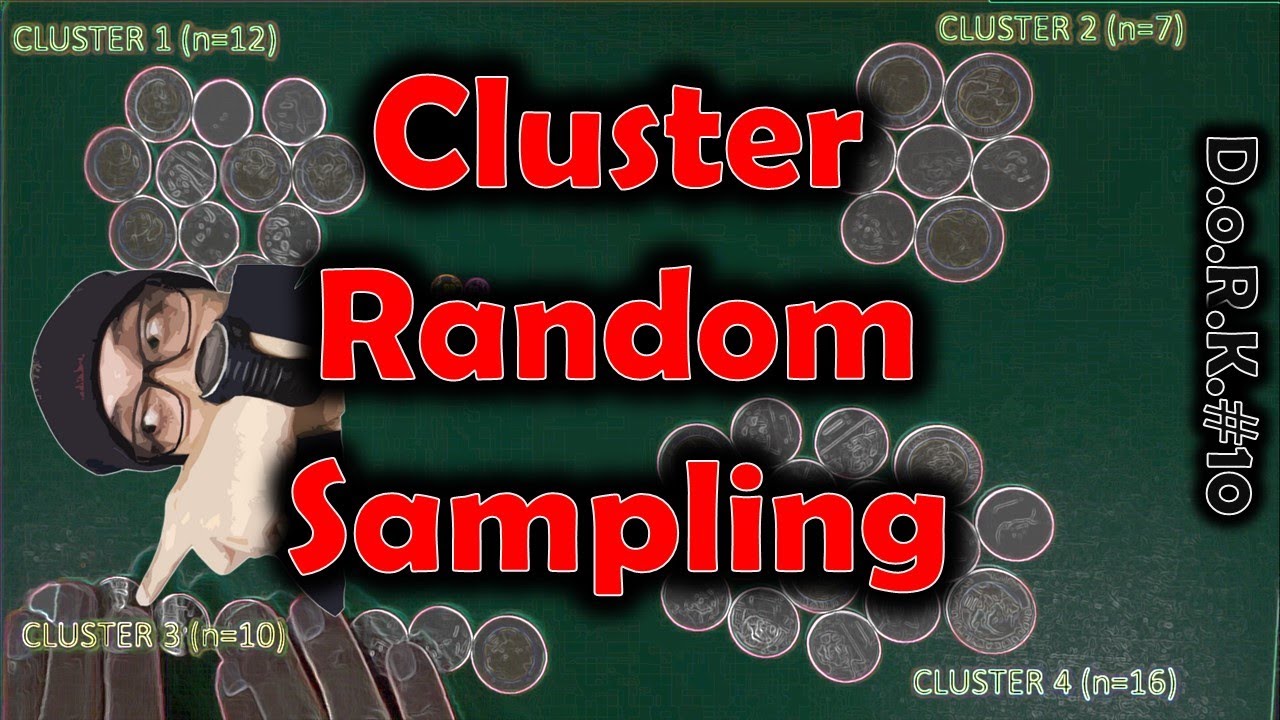 How to do cluster random sampling | DoRK#10 #research #sampling # ...