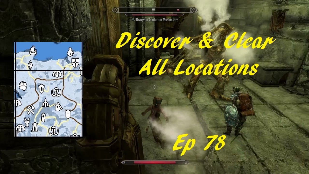 Skyrim Discover & Clear All Locations - Ep 78 - Mzinchaleft, Frostmere ...
