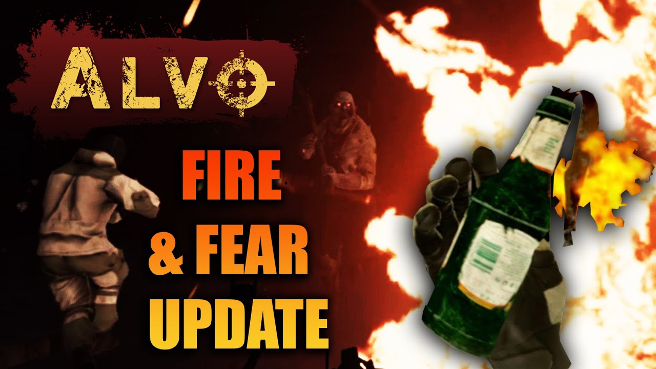 NEW Molotov Cocktails, Zombies Map, & Dojo Level! | ALVO | Fire & Fear ...