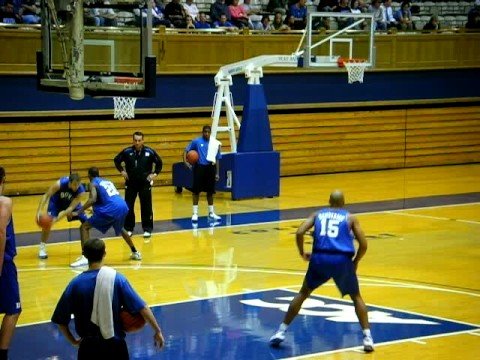 Duke Basketball Practice - Elliot Williams Good Defense - YouTube