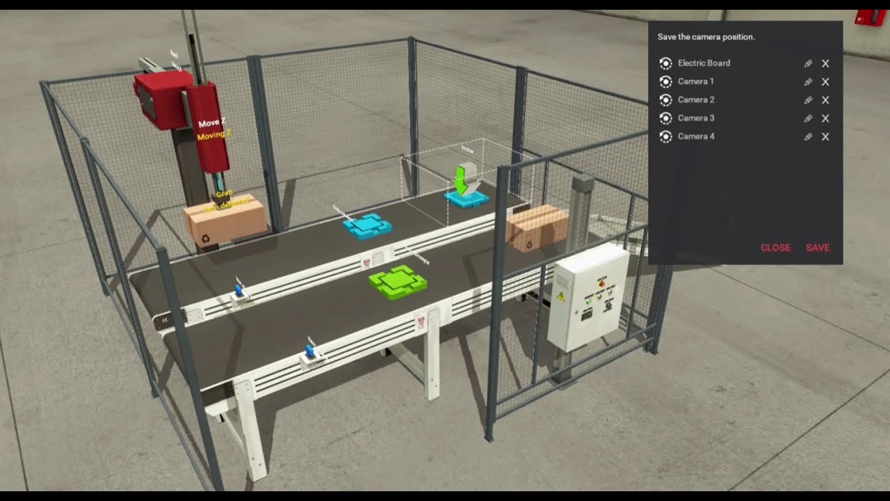 PICK & PLACE FactoryIO Simulation and TwinCAT PLC Programming - YouTube