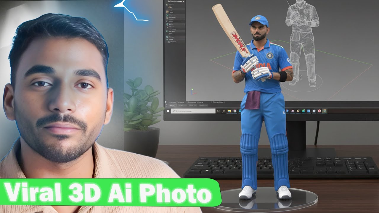Instagram Trending 3D Model Ai Photo | Viral 3D photo | viral 3d photo ...