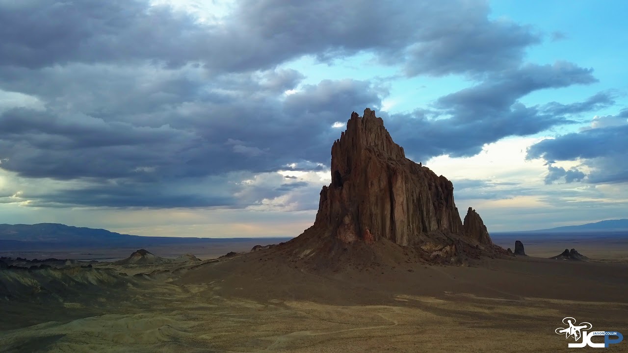 Shiprock New Mexico drone video - YouTube
