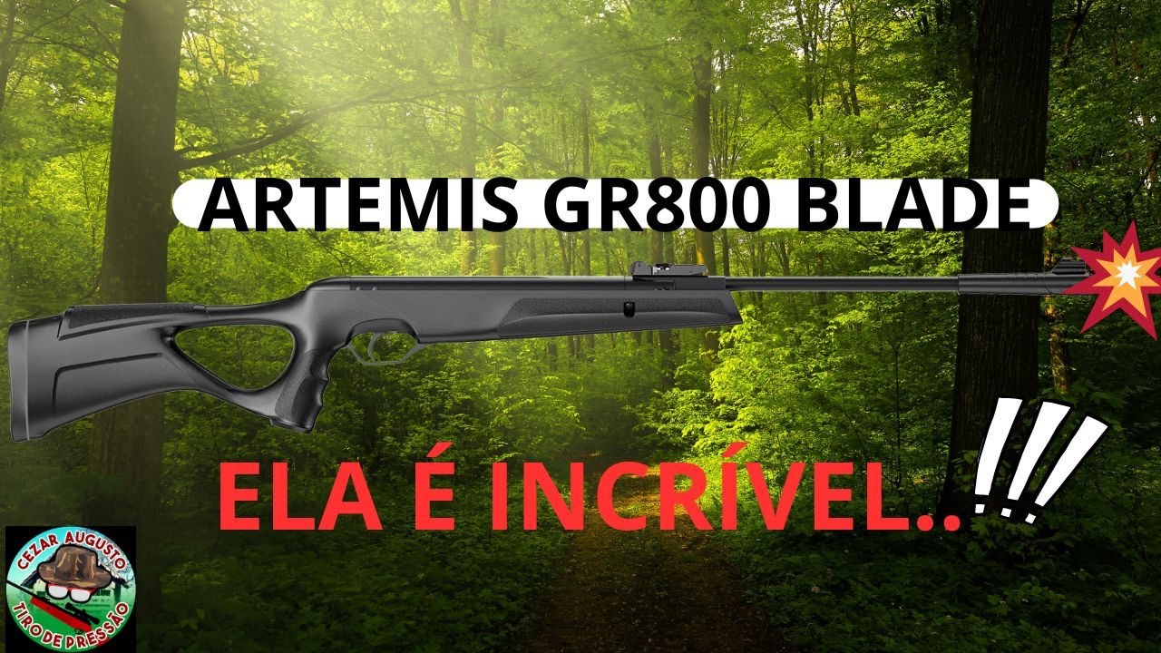 ARTEMIS GR800 BLADE 5.5 ELA É TOP - YouTube