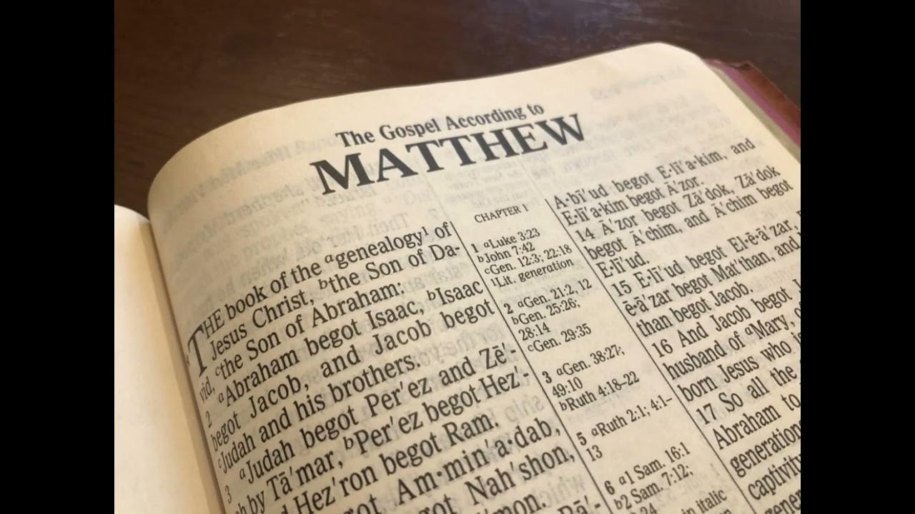 Gospel of Matthew - Chapter 10 - YouTube
