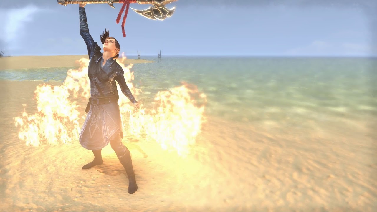 ESO Fashion - Malacath's Wrathful Flame - YouTube