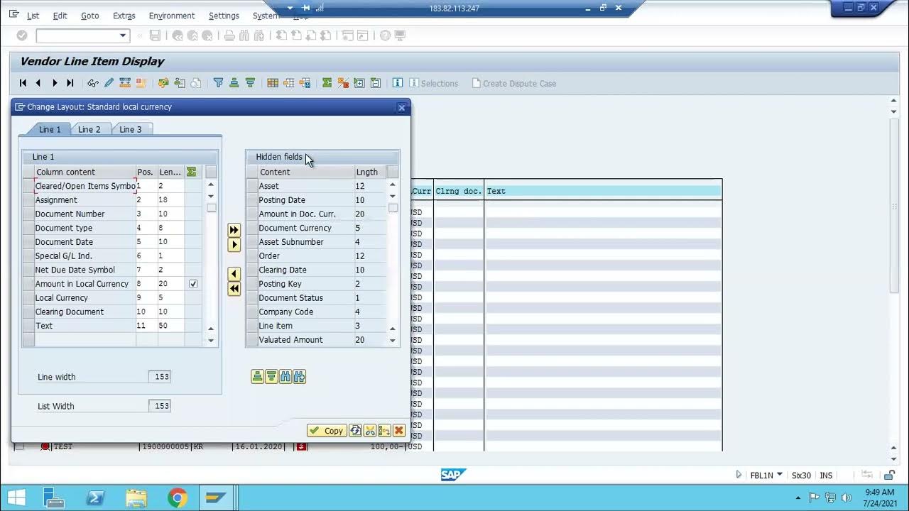 Exporting Reports from SAP to Excel & Layout selection - YouTube