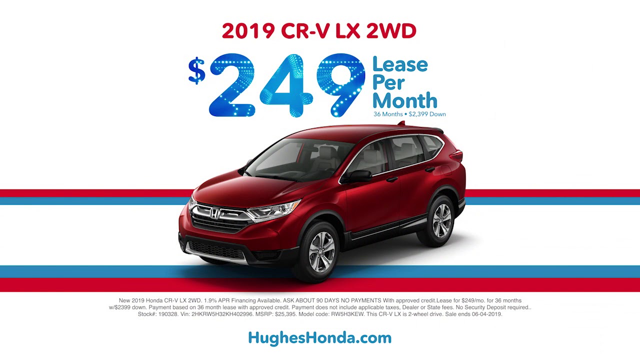 Hughes Honda Memorial Day 2019 -- 30s - YouTube