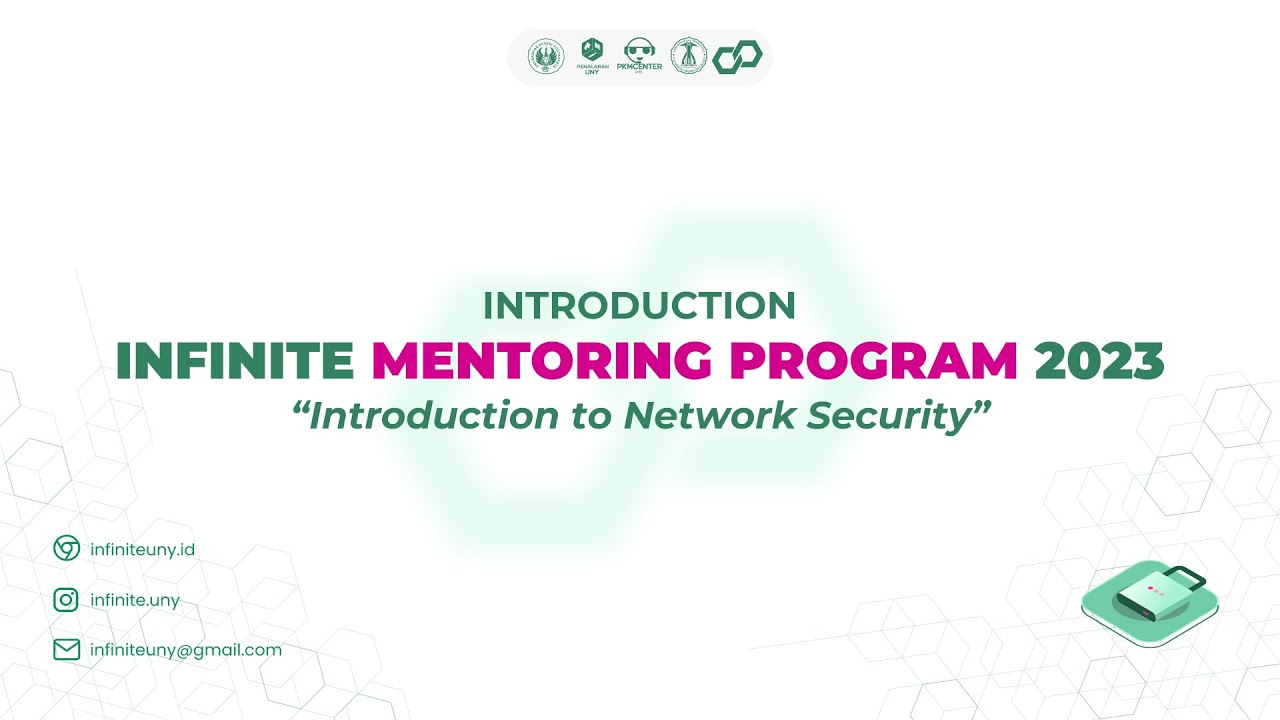 Introduction to Network Security | INFINITE Mentoring Program 2023 - YouTube