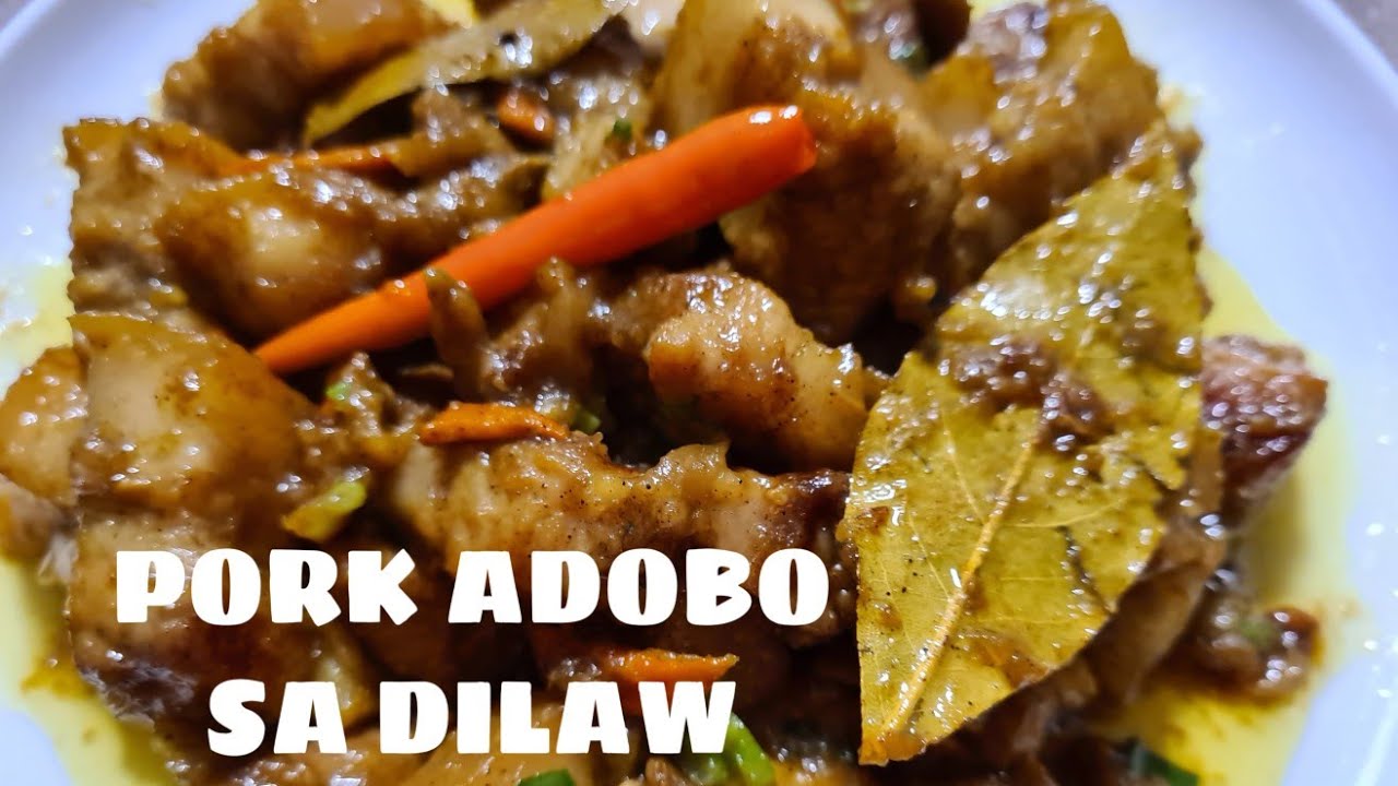 PORK ADOBO SA DILAW - YouTube