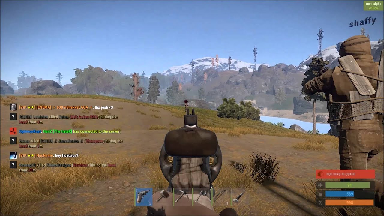 Rust - Dank head shot. - YouTube