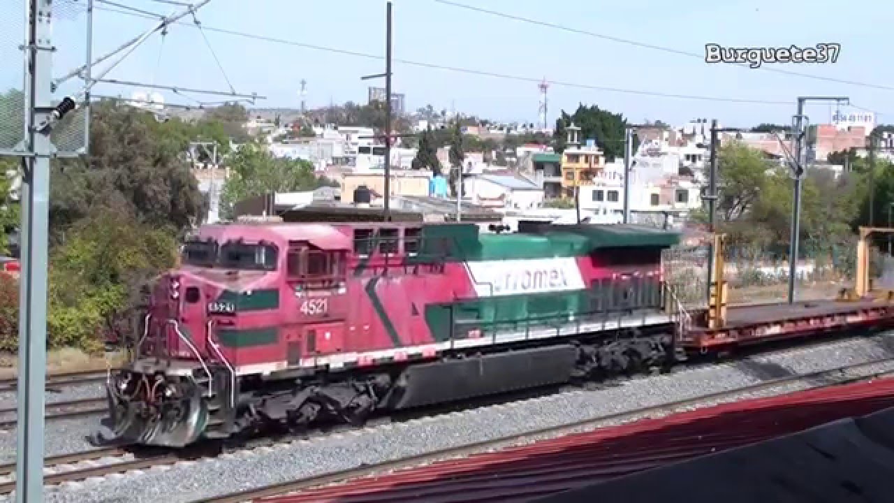 Tren Ferromex Robel con Caboose - (Riel continuo o Ribbon Rail) - YouTube