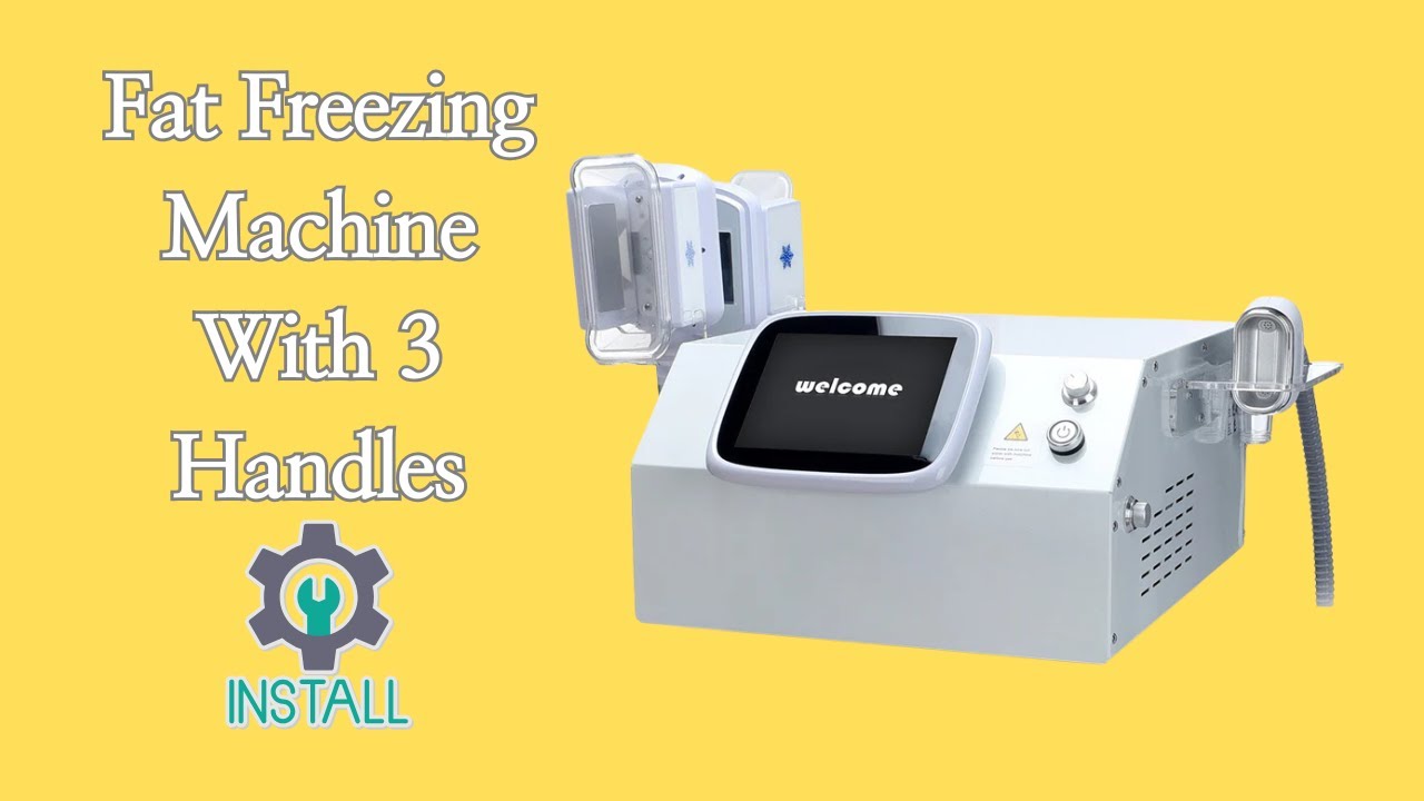 Fat Freezing Machine With Three Freezing Pads for Body & Chin Sculpting ...