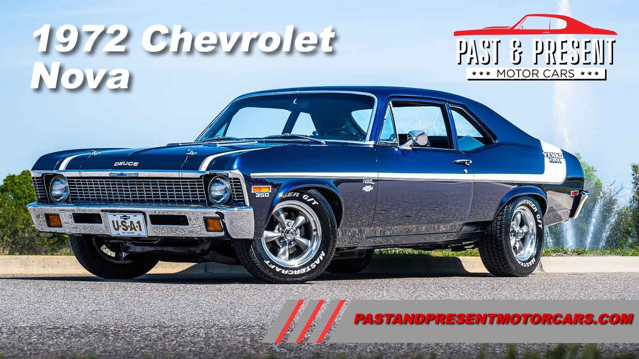 72 Chevy Nova 350 Blue Black AT HT 141339 - YouTube
