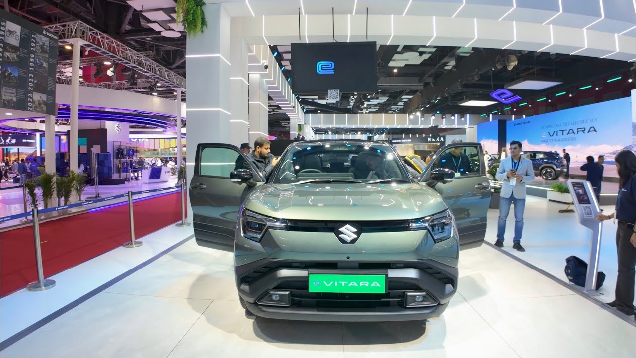 First EV of Maruti Suzuki: eVitara EV First Impression & Walkaround ...