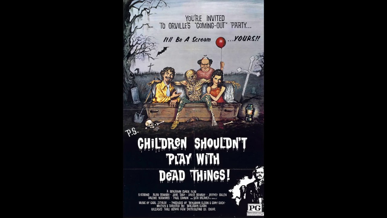 Children Shouldn't Play with Dead Things (1972) Theme - YouTube