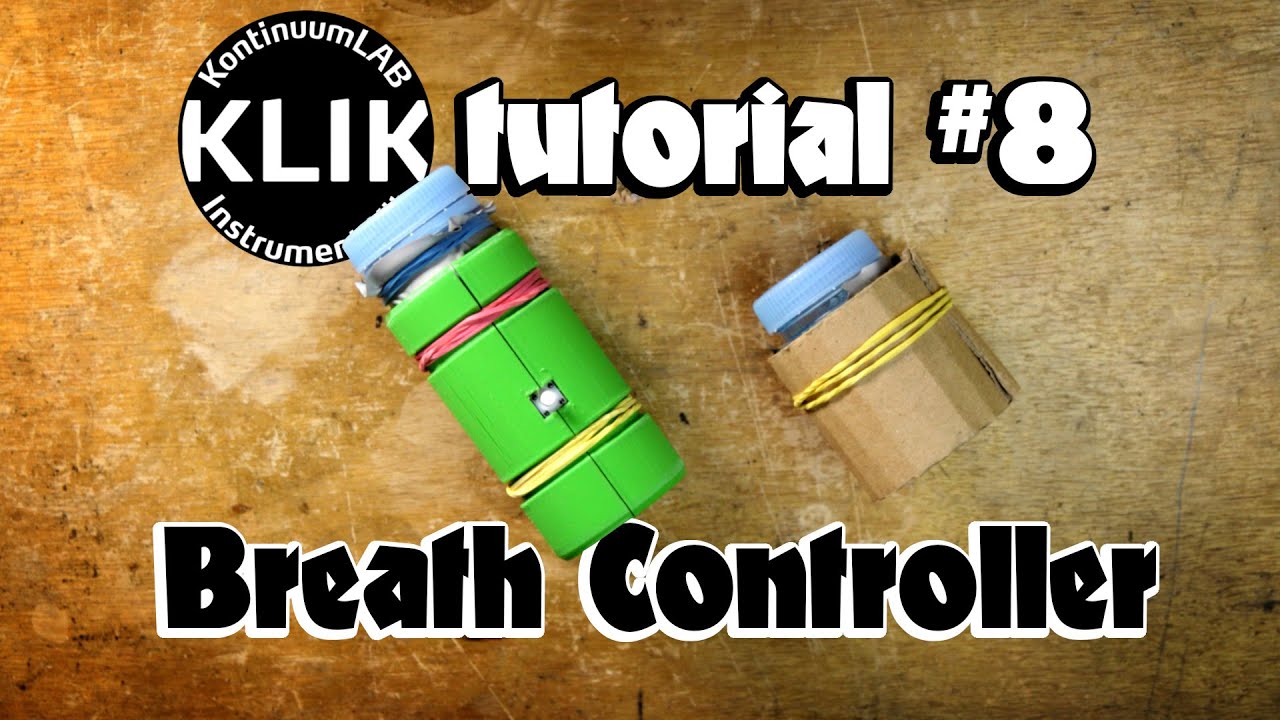 Making a KLIK stand-alone breath controller, - KLIK Tutorial #8 - YouTube