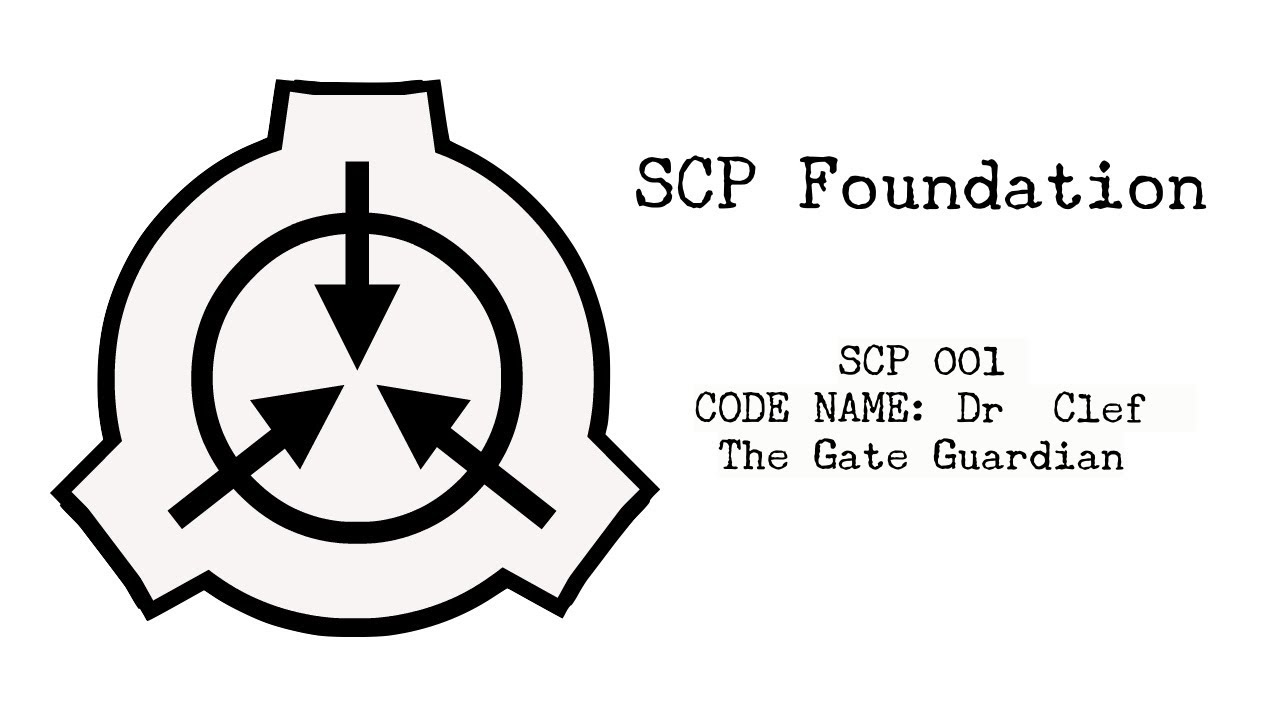 SCP 001 CODE NAME: Dr Clef The Gate Guardian - YouTube