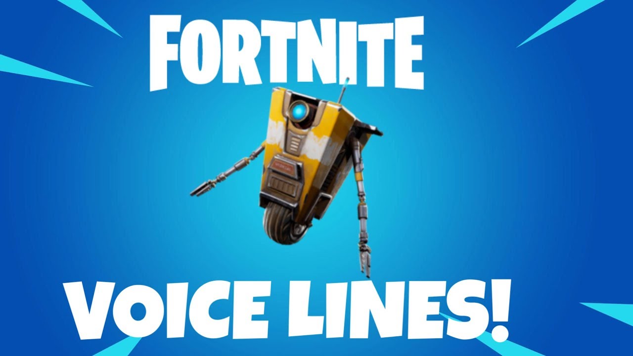 FORTNITE CLAP TRAP VOICE LINES! - YouTube