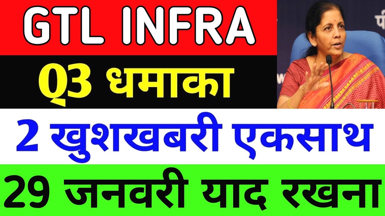 GTL Infra Share Latest News Today | GTL Infrastructure share News Today ...