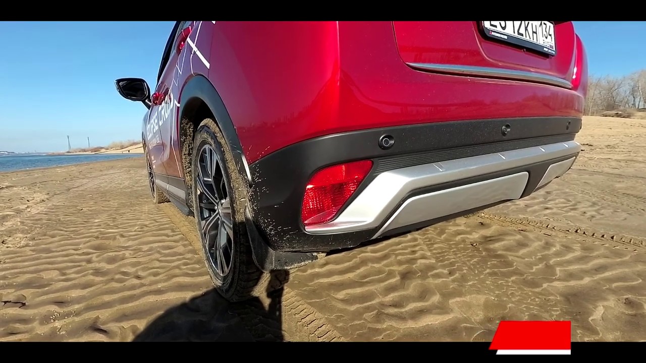2019 Mitsubishi Eclipse Cross Stock exhaust sound system and sand ...