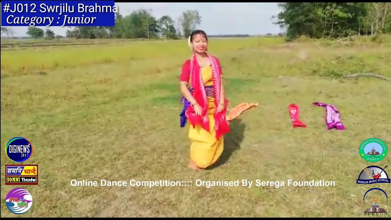 #J012 Swrjilu Brahma | Junior | 1st Round | Online Dance Competition ...