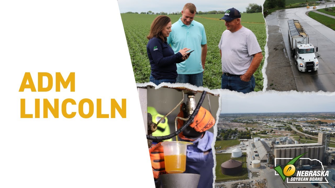 ADM Lincoln - A Nebraska Soybean Board Business Feature - YouTube