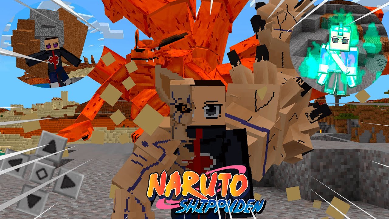 ESSA ADDON DE NARUTO SUPEROU TODAS AS MINHAS ESPECTATIVAS NO MINECRAFT POCKET EDITION *Mcpe ...