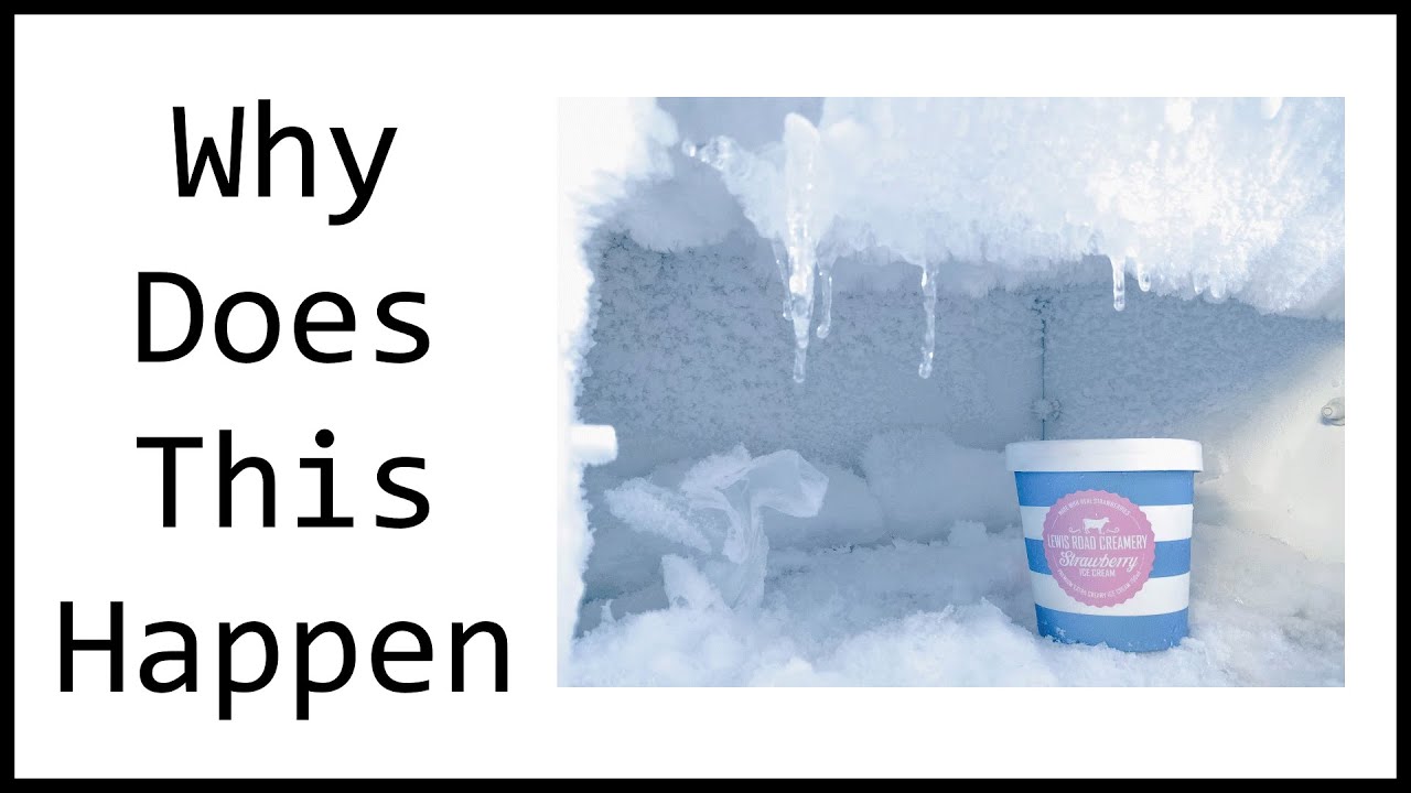 How Does Ice Evaporate In The Freezer - YouTube