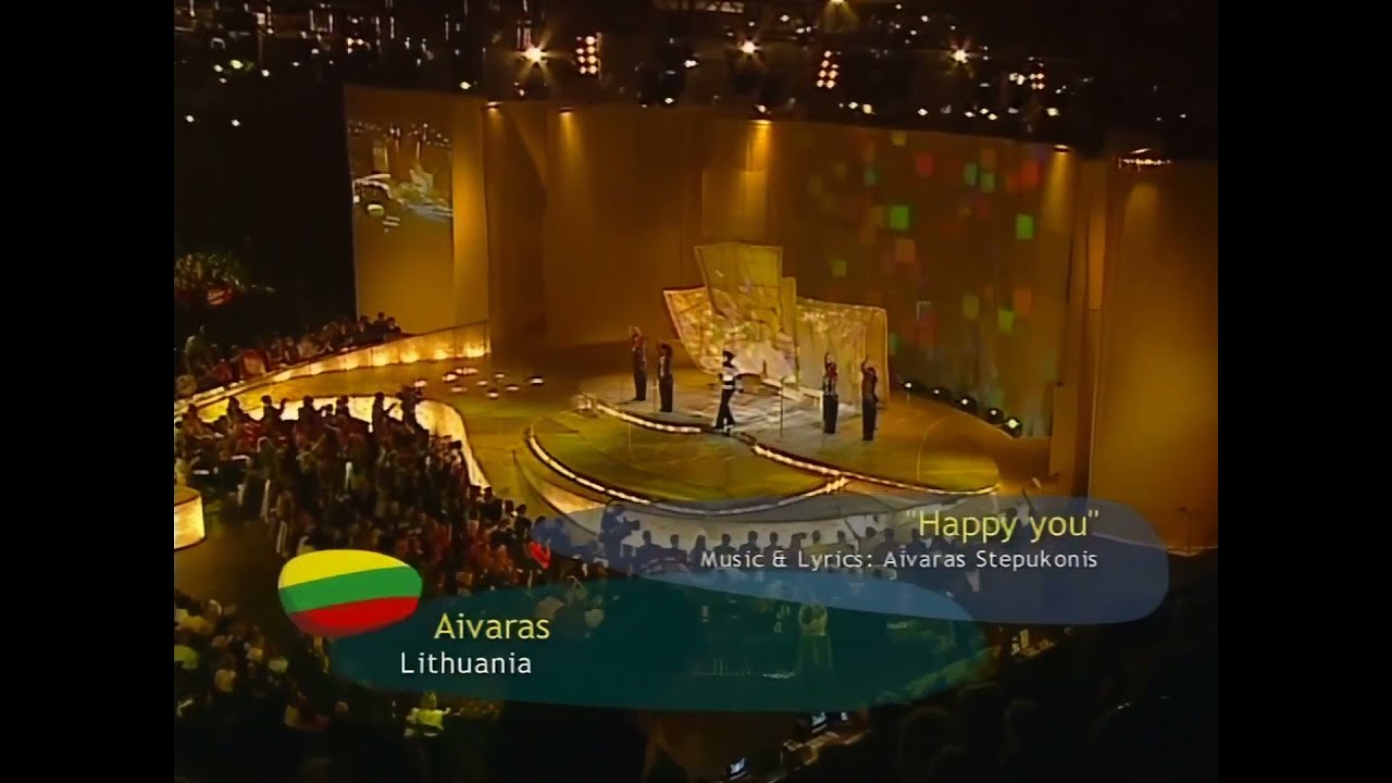 Aivaras - Happy You (Eurovision Song Contest 2002, LITHUANIA) - YouTube