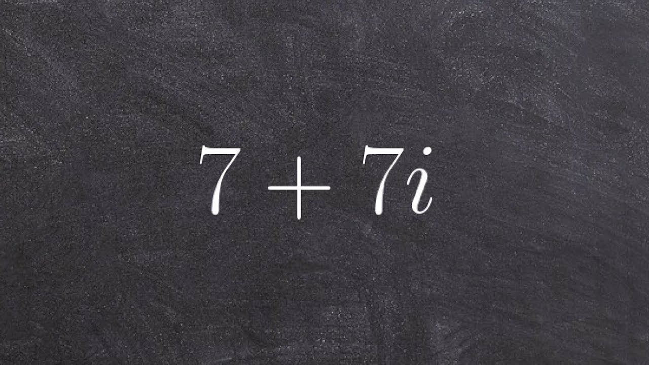 Tutorial Finding The Absolute Value Of A Complex Number Ex 6 7 7i YouTube Tutorial Finding The Absolute Value Of A Complex Number Ex 6 7 7i YouTube