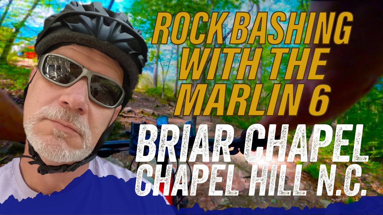 The Trek Marlin 6 goes rock bashing | Briar Chapel MTB Trail | North ...