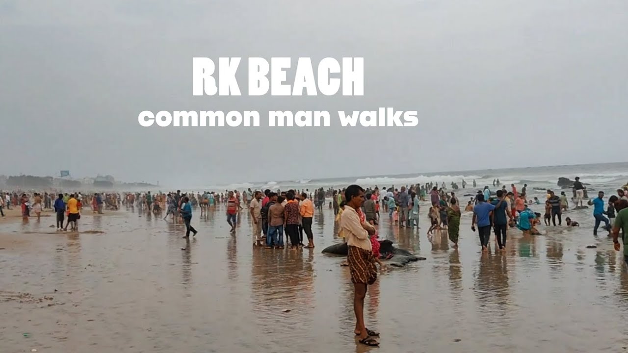 Exploring the Beauty of RK Beach: A Relaxing Walk Along the Seashore # ...