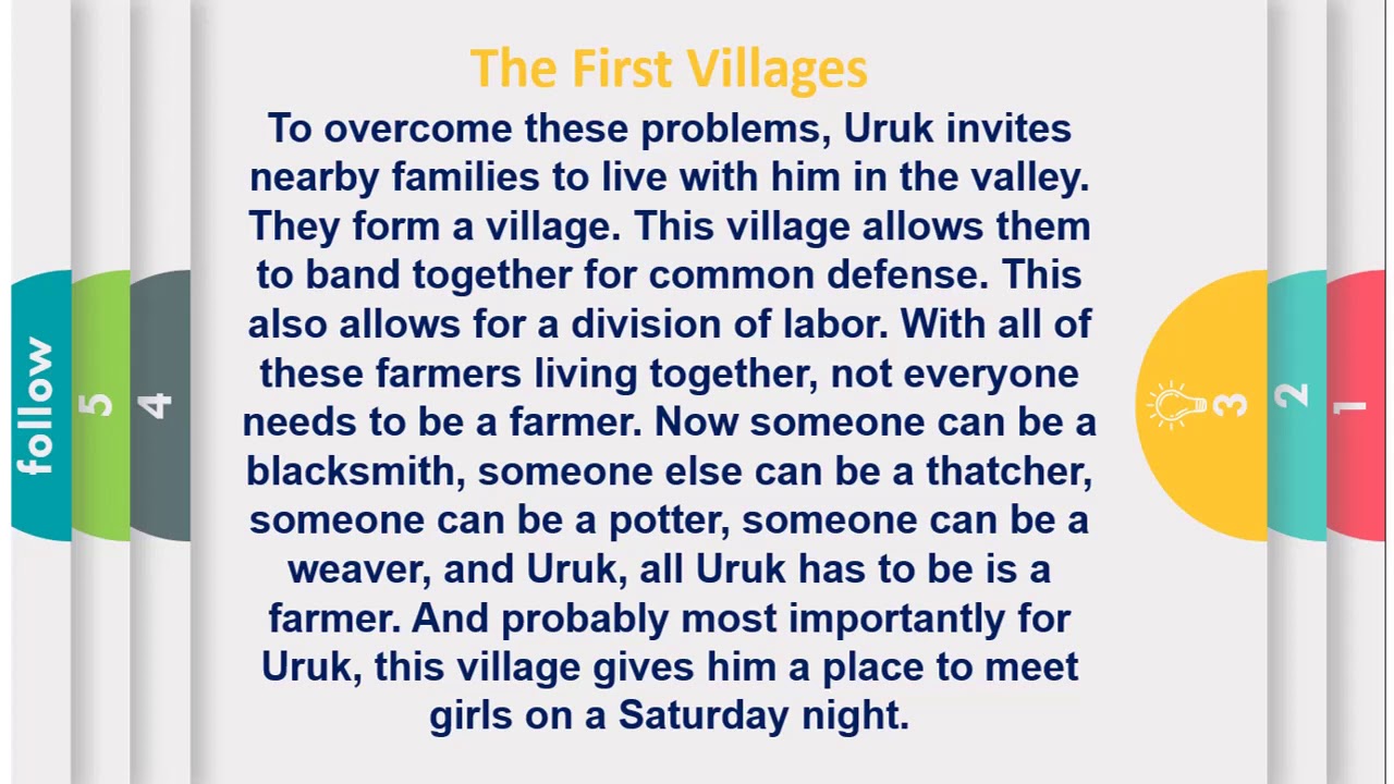 4 Villages to cities how cities were invented - YouTube