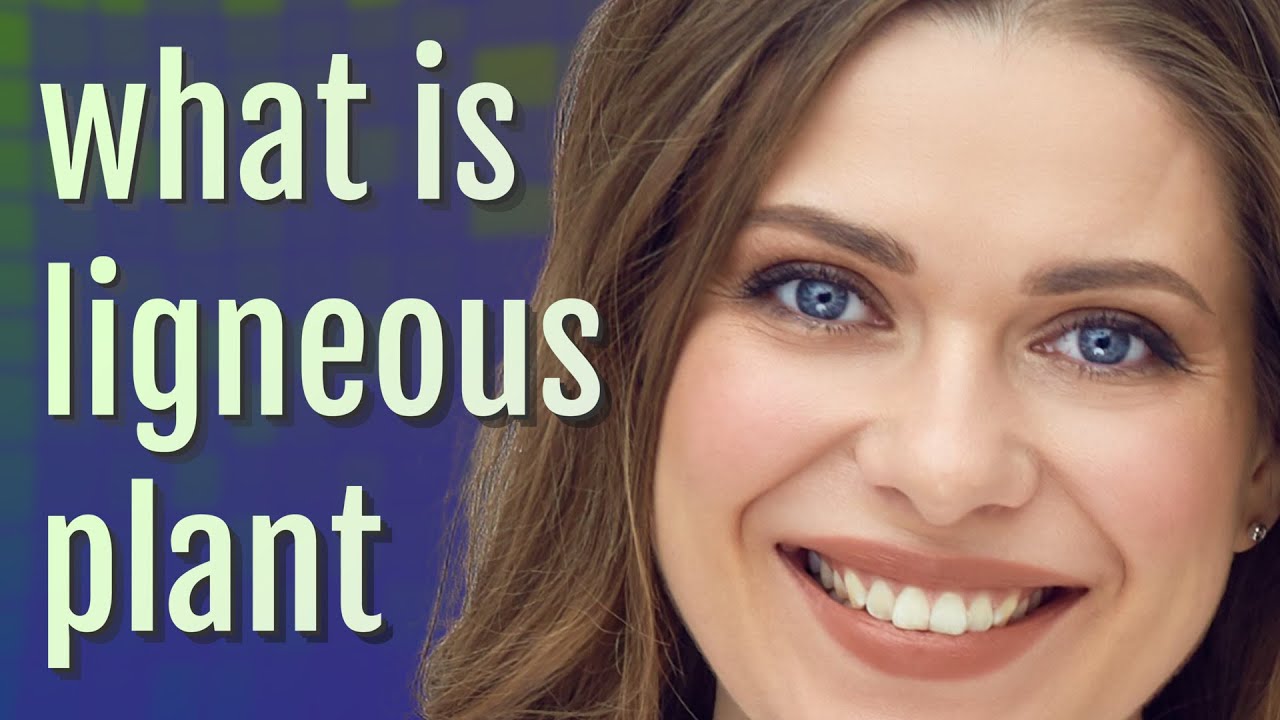 Ligneous plant | meaning of Ligneous plant - YouTube