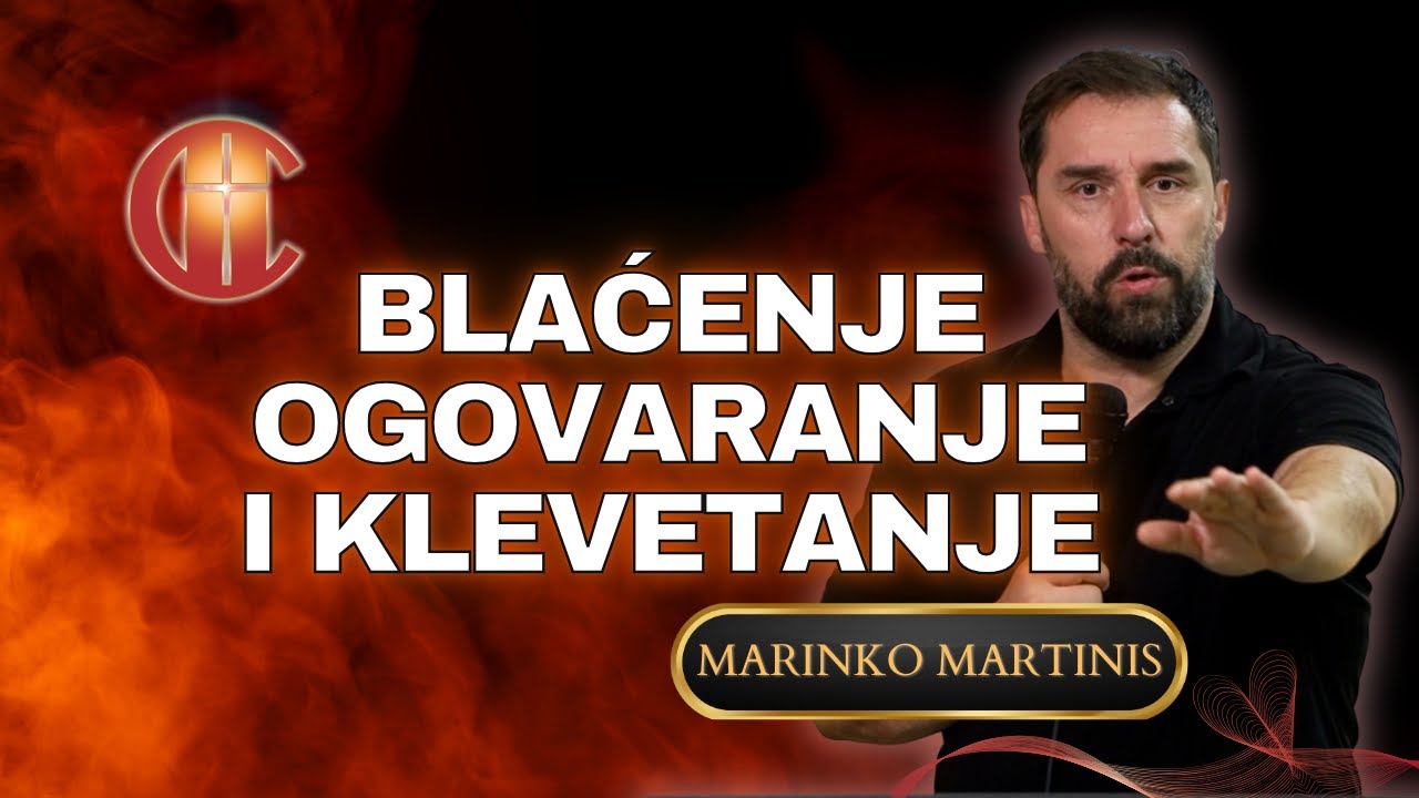 BLAĆENJE, OGOVARANJE I KLEVETANJE (Marinko Martinis) - Zagreb - YouTube