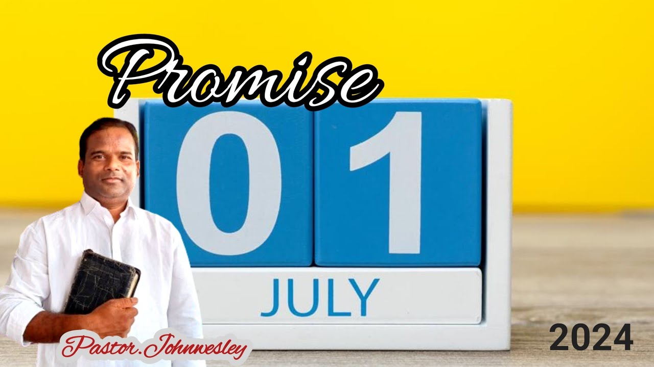 July promise 2024 - YouTube