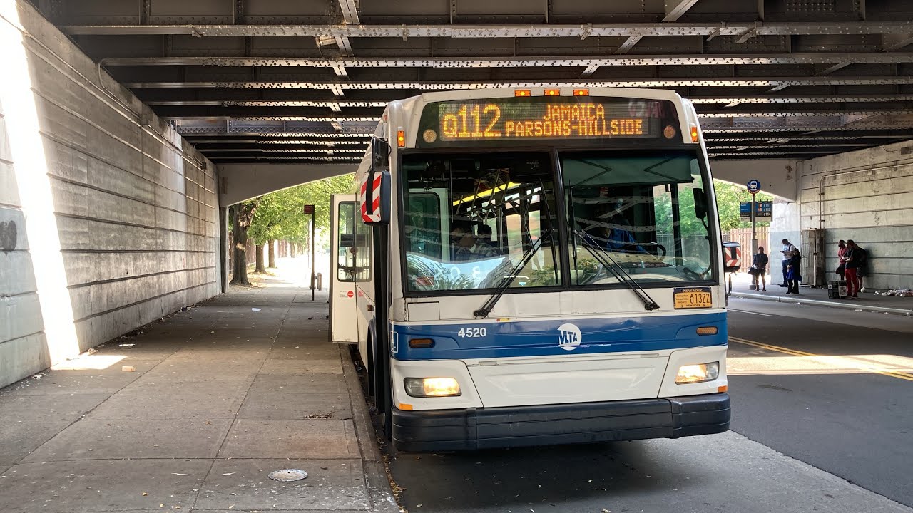 ᴴᴰMTA Bus: 2009 Orion VII NG Hybrids #4520/#4468 on the Q111/Q112 Buses @ Guy R Brewer Bl/Archer ...