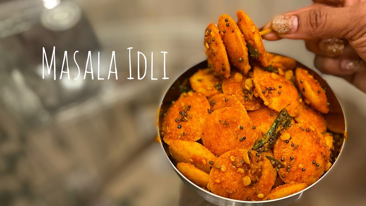 Masala Idli|Cocktail Idli |Left Over Idli| Idli Appetizers | Fried Idli ...