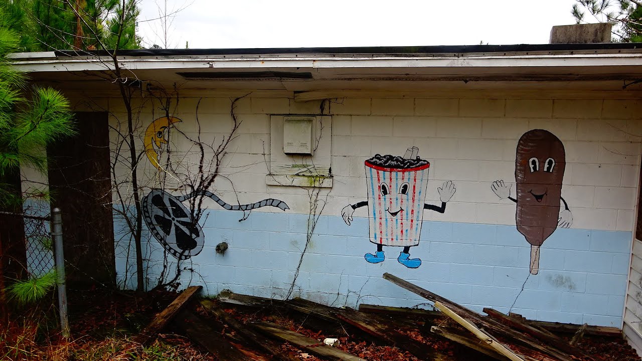 Abandoned Drive-in Cinema from the 1980's - Exploring the old Starlite ...