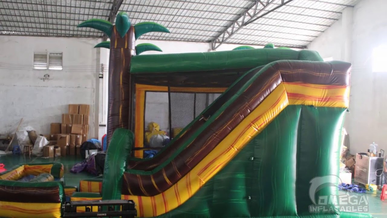 Jump N Splash Paradise Water Combo - YouTube