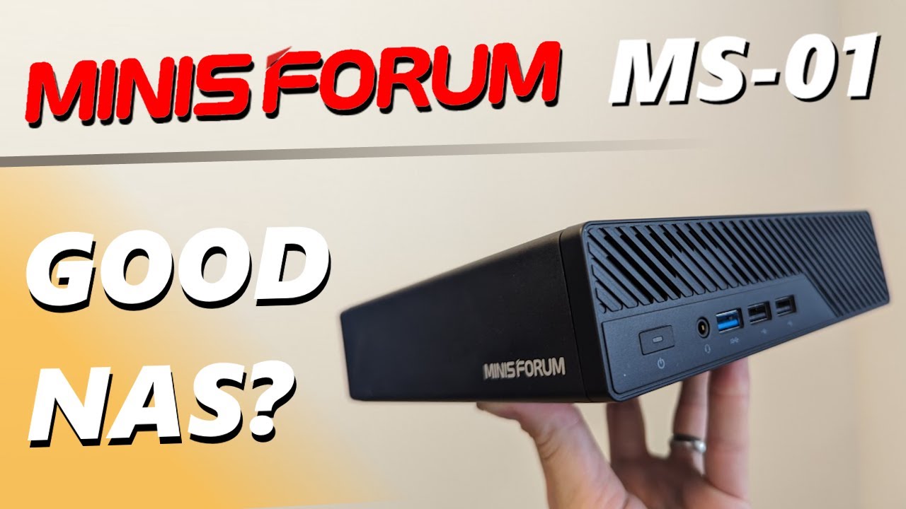 Minisforum MS-01 - But As a NAS Drive? (Review) - YouTube